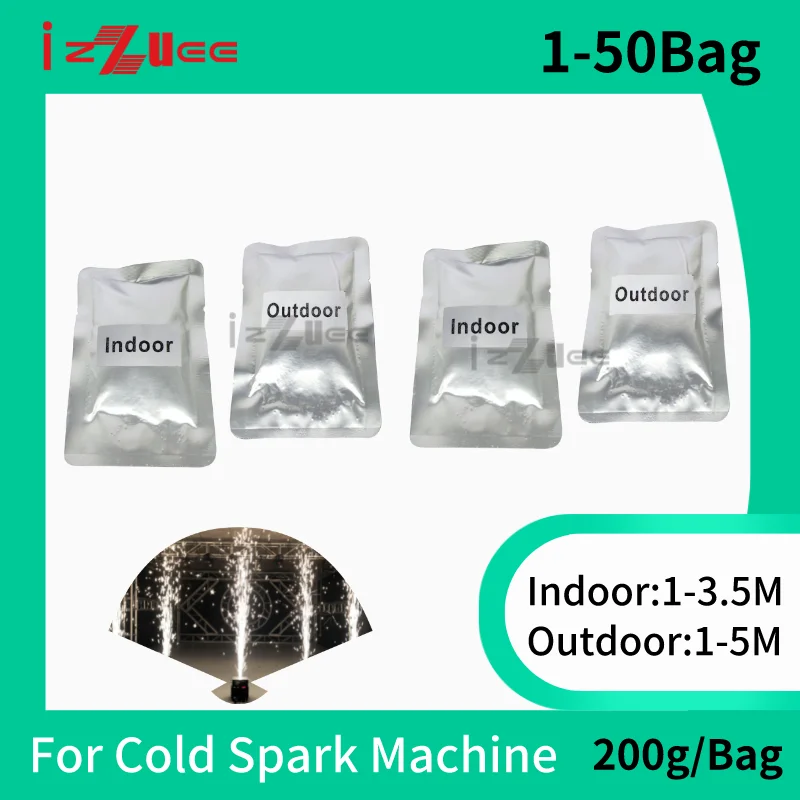 Ti-Powder-1-50-Bags-for-Cold-Spark-200g-Wedding-Party-Machine-Dust-MSDS ...