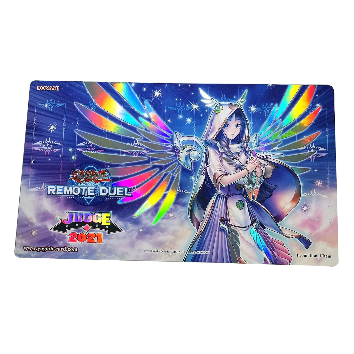 Yugioh-Playmat-YGO-Proclaimer-s-Sorcerer-Foil-Holographic-Shinny-Holo ...