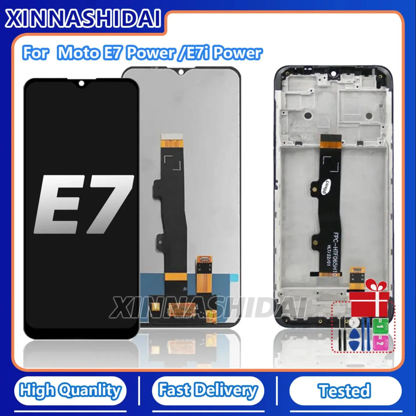 Pantalla-LCD-AMOLED-de-6-5-pulgadas-para-Motorola-Moto-E7-Power-montaje ...