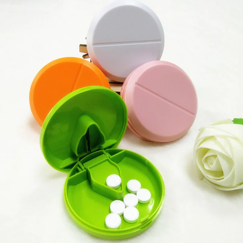 2in1-Round-pill-cutter-Small-pill-Case-for-the-elderly-portable-pill ...