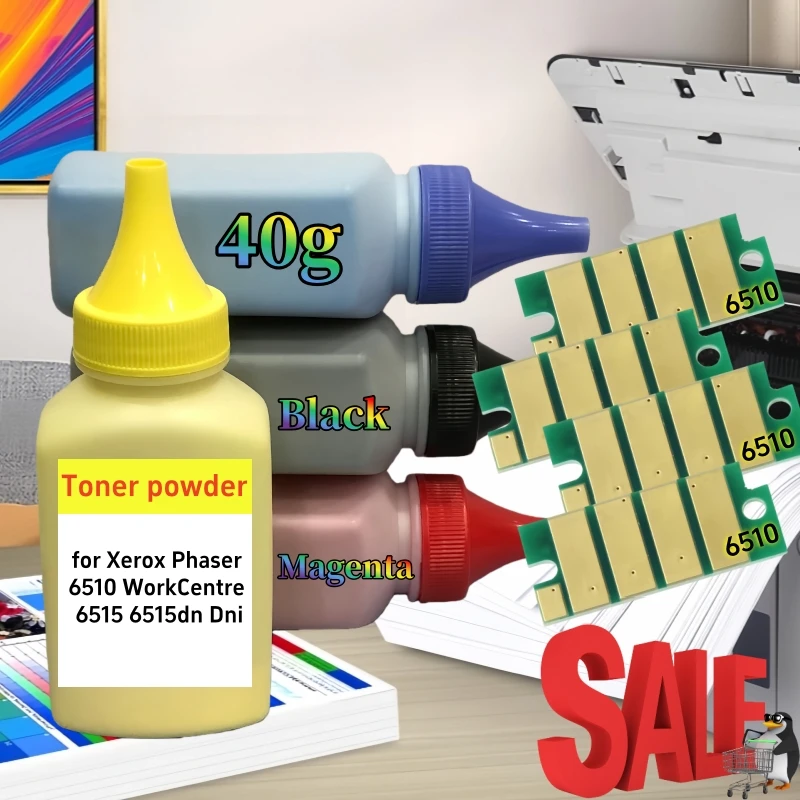 106R03488 106R03693 106R03694 106R03695 Toner powder Chip for Xerox ...