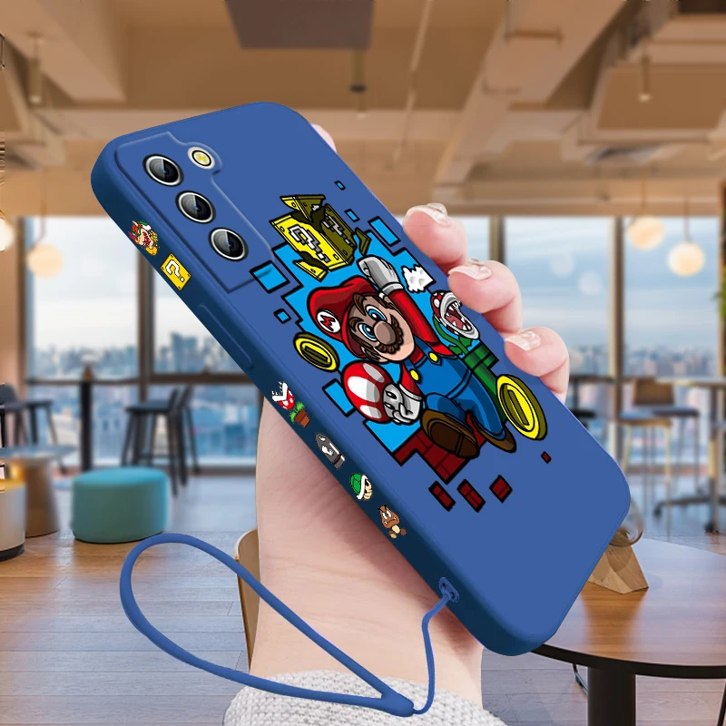 Cartoon-Super-Marie-Mario-Samsung-Phone-Case-For-Galaxy-S23-S22-S21-S20 ...
