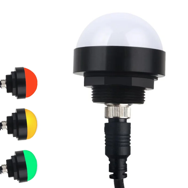 LED-MINI-Warning-Light-3W-24V-Waterproof-Dustproof-Industrial-Machines ...