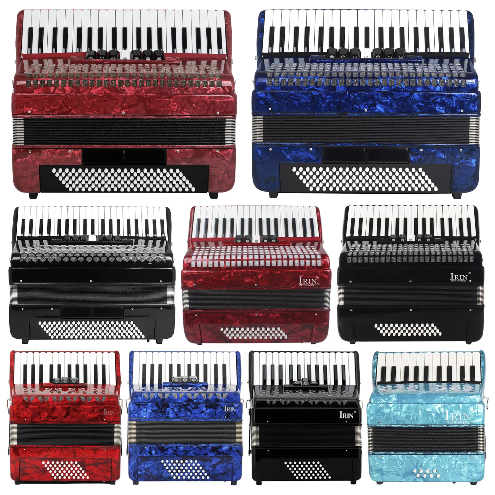 IRIN-Accordion-41-Keys-120-Bass-Concertina-Professional-34-26-Keys-48 ...