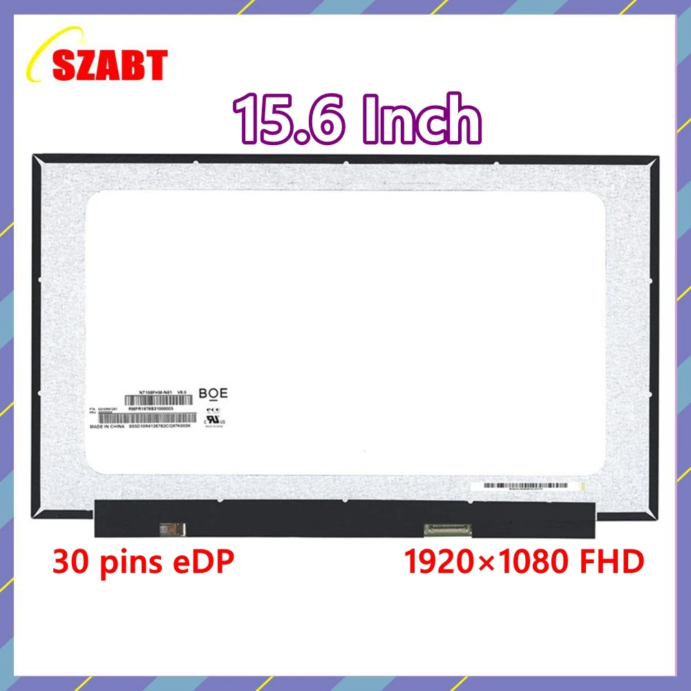NT156FHM-N61 fit NT156FHM-N62 B156HTN06.1 TV156FHM-NH1 N156HGA-EA3 EDP ...