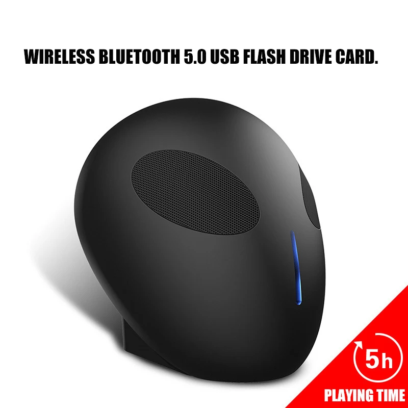 Portable Bluetooth Speaker Alien | Alien Wireless Bluetooth Speaker ...