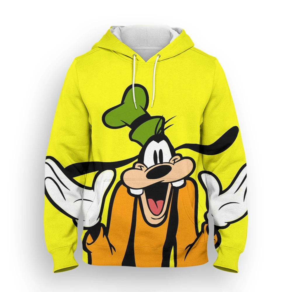 Men Sweetshirts Disney Goofy 3D Print Fashion Boy Girl Kids Hoodie ...