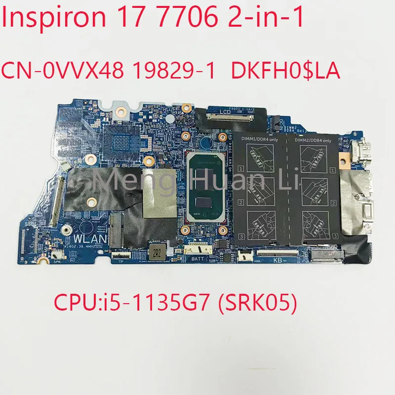 0VVX48-7706-Motherboard-CN-0VVX48-19829-1-DKFH0-For-Dell-Inspiron-17 ...