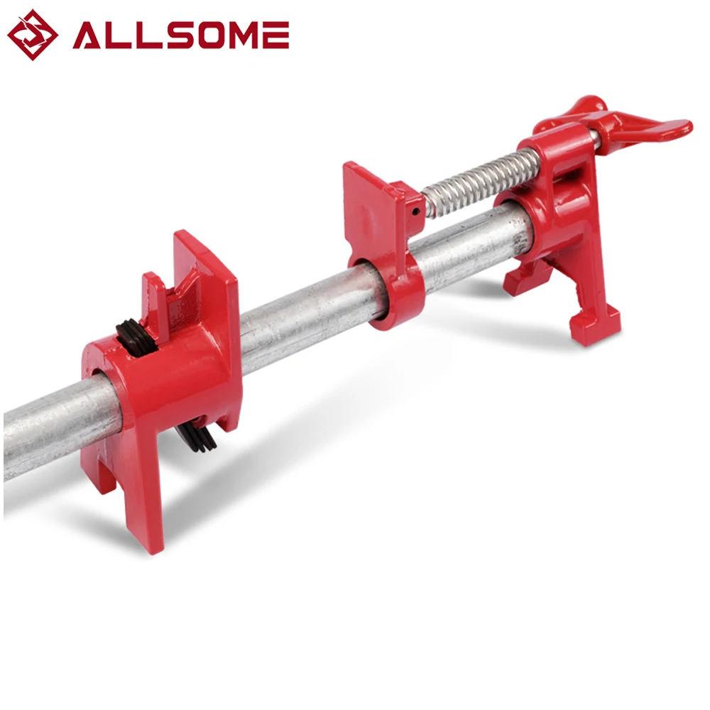 ALLSOME-3-4-Inch-Vertical-Pipe-Clamp-Woodworking-Heavy-Duty-Fixture-for ...