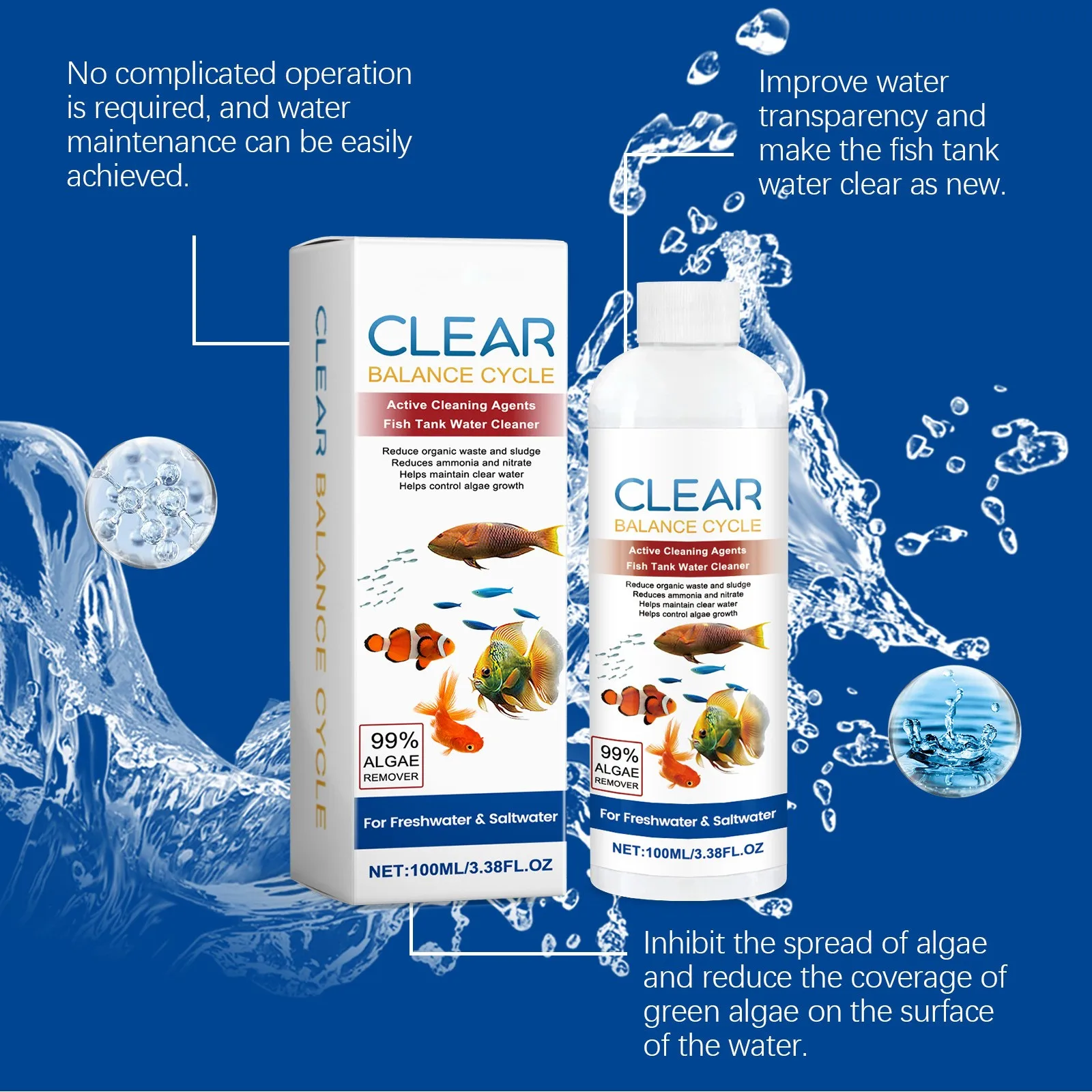 Aquarium Algae & Sludge Cleaner – Pet Planets Store