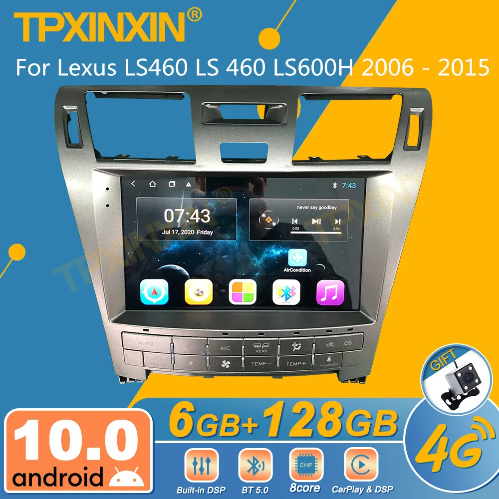 Android 10 For Lexus Ls460 Ls 460 Ls600h 2006 - 2015 Car Radio ...