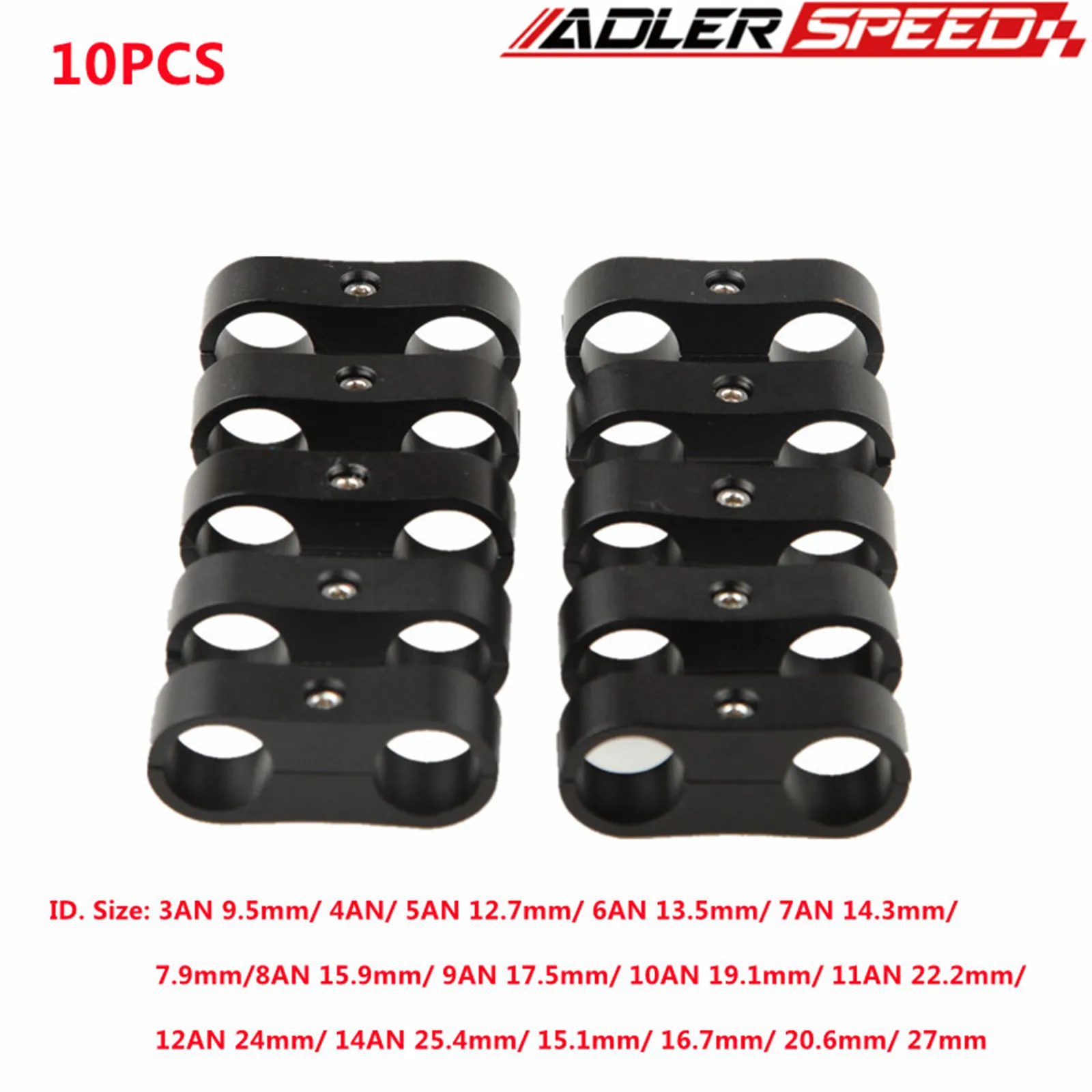 10PCS-Universal-3AN-6AN-8AN-10AN-12AN-14AN-Billet-Oil-Fuel-Water-Hose ...