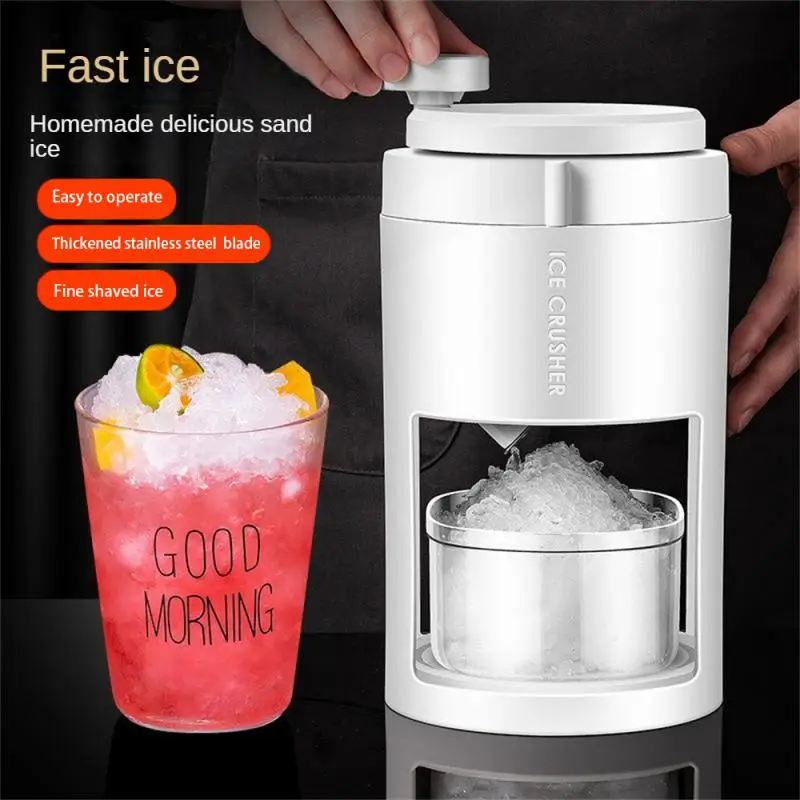 Small-Shaved-Ice-Machine-Home-Use-Manual-Smoothie-Machine-Crushed-Ice ...