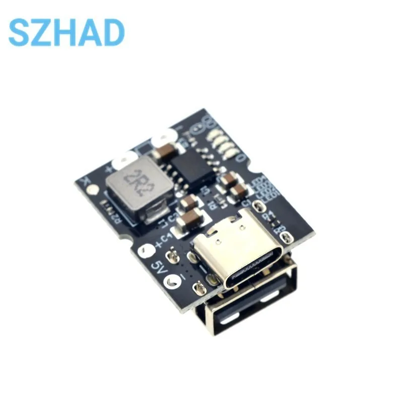 Type-C-USB-5V-2A-Boost-Converter-Step-Up-Power-Module-Lithium-Battery ...