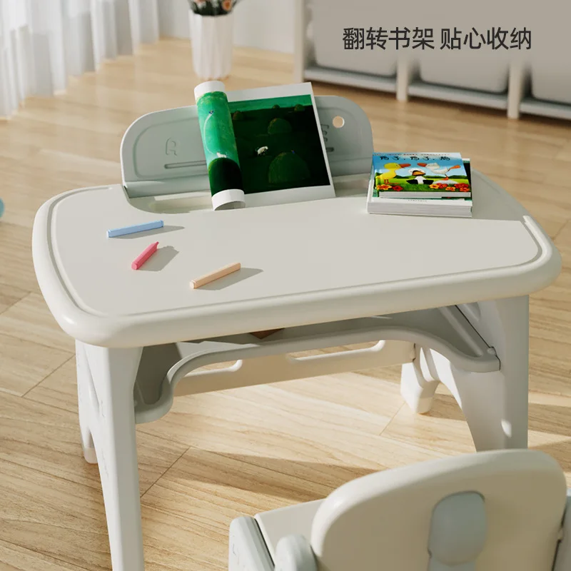 Children’s Table Chair Baby Reading Table Home Kids Toy Table Early ...