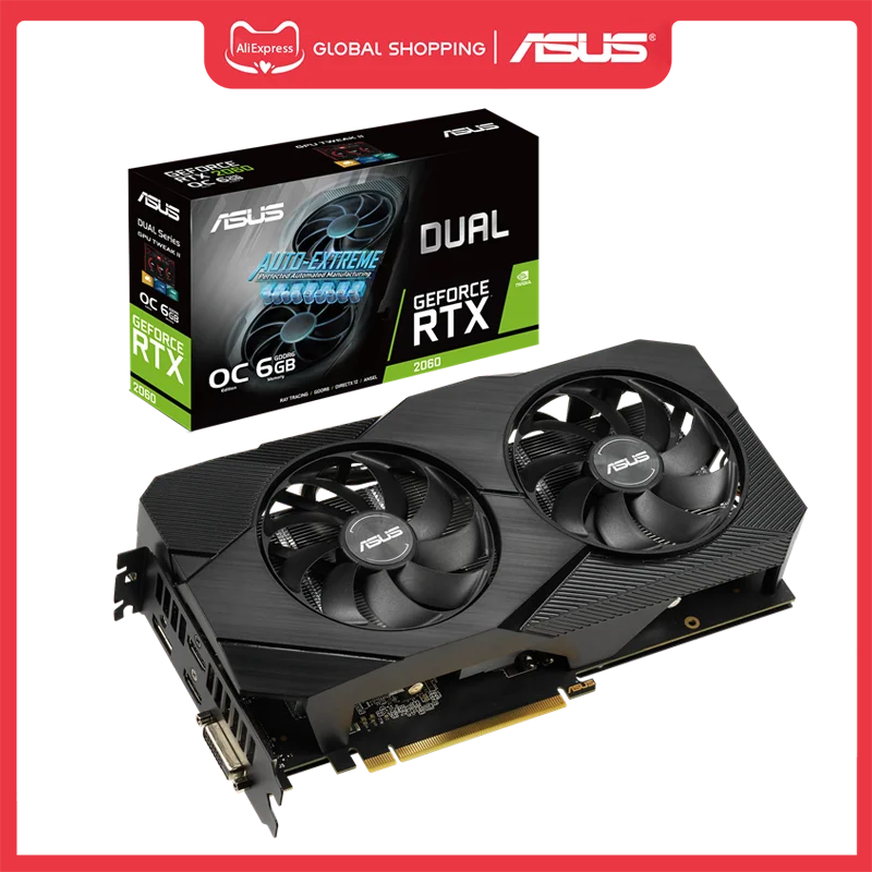 Asus DUAL-RTX2060-O6G-EVO Graphics GeForce RTX 2060 OC