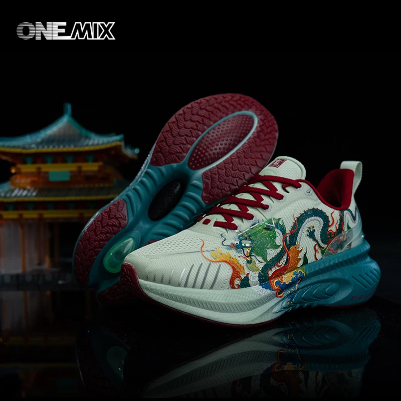 ONEMIXChinese-loong-running-shoes-Top-Cushioning-Running-Shoes-Suitable ...