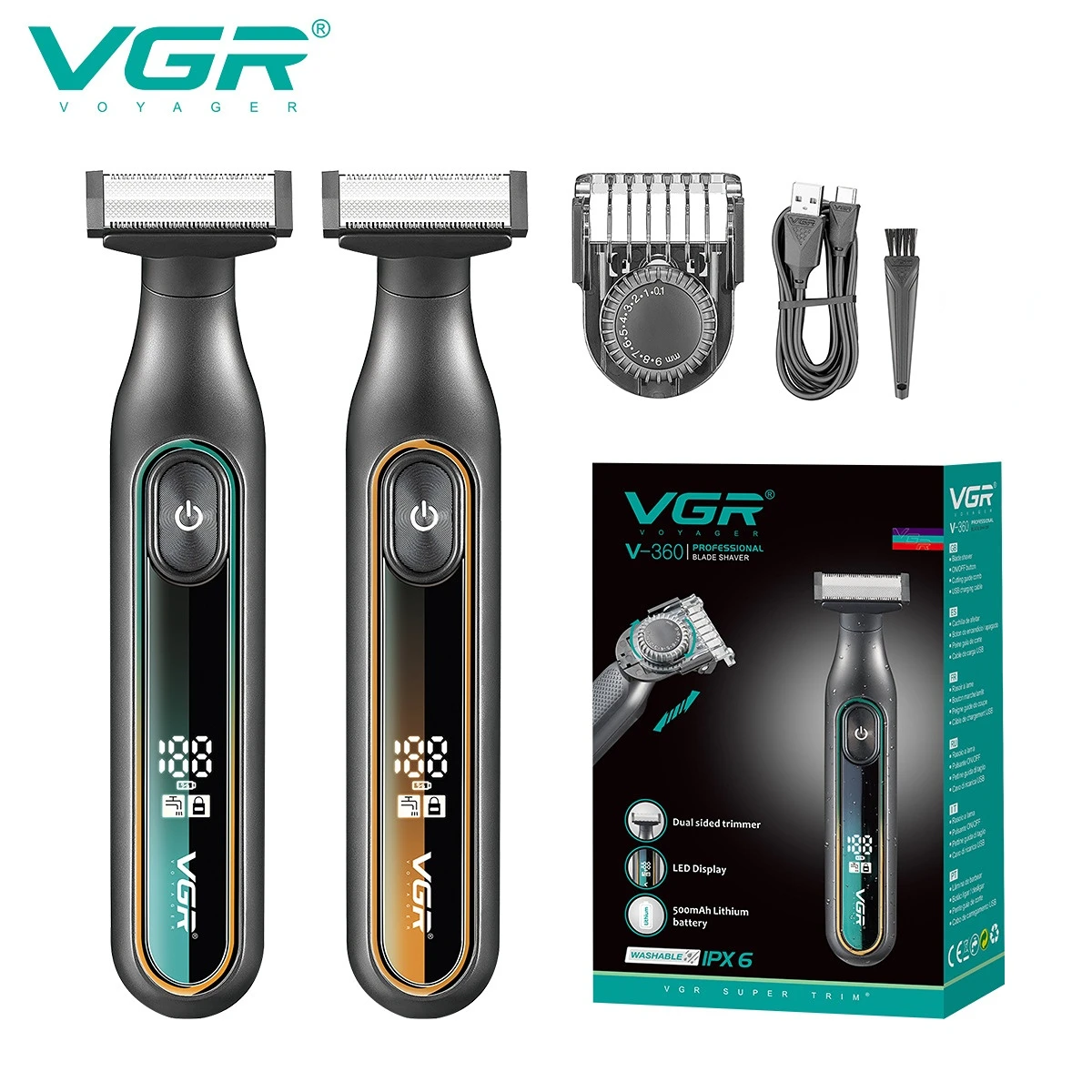 VGR-Razor-Professional-Electric-Shaver-Portable-Shaving-Machine-Waterproof-Beard-Trimmer-Barber ...