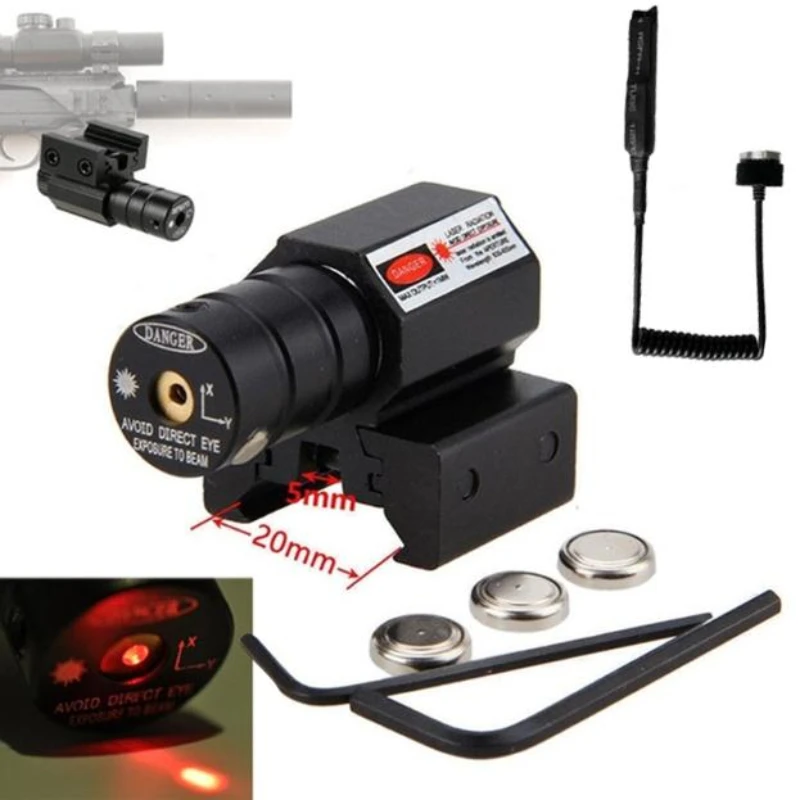 Red Dot Laser Sight With 11/20mm Picatinny Weaver Mount Sights - Hunting Lasers - AliExpress