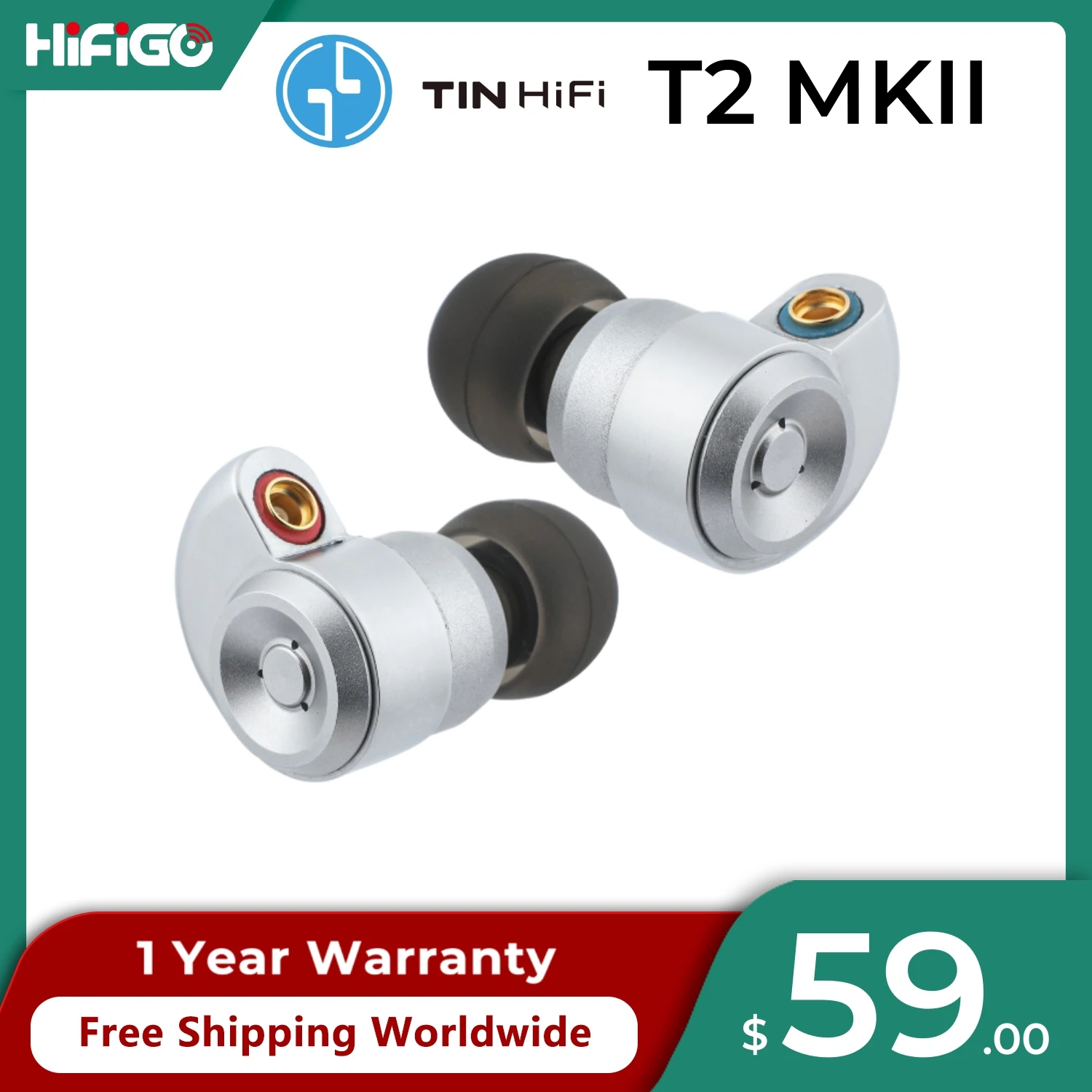 TinHiFi-T2-MKII-High-Definition-Balanced-Hi-Fi-Earphone-Wired-Earbuds ...