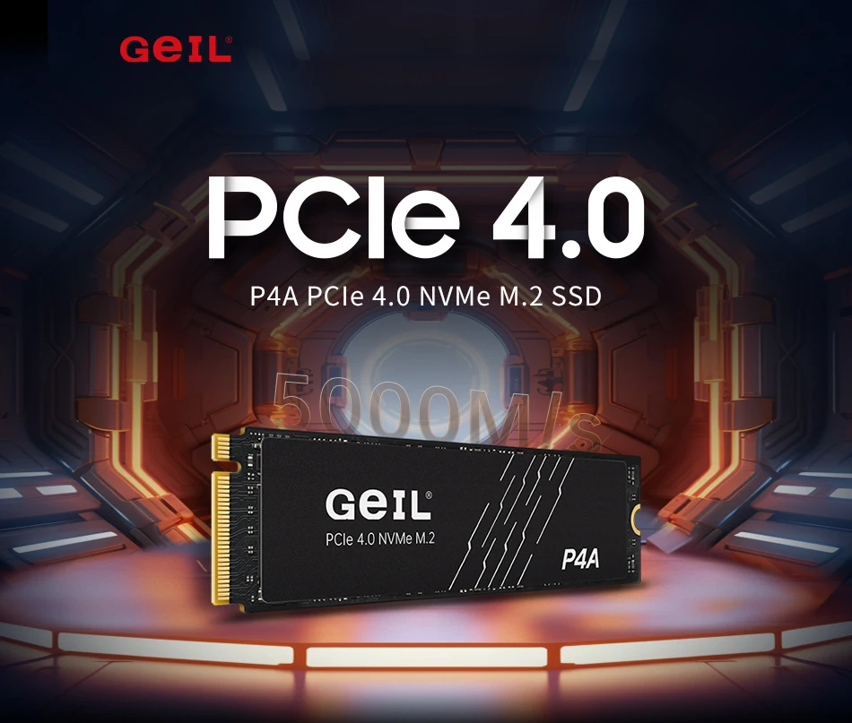 P4A Internal Solid State Drive M2 SSD 1TB 2tb 4TB M.2 NVME 1.4 PCIe 4.0 GeIL SSD Disk Gen 4X4 ...