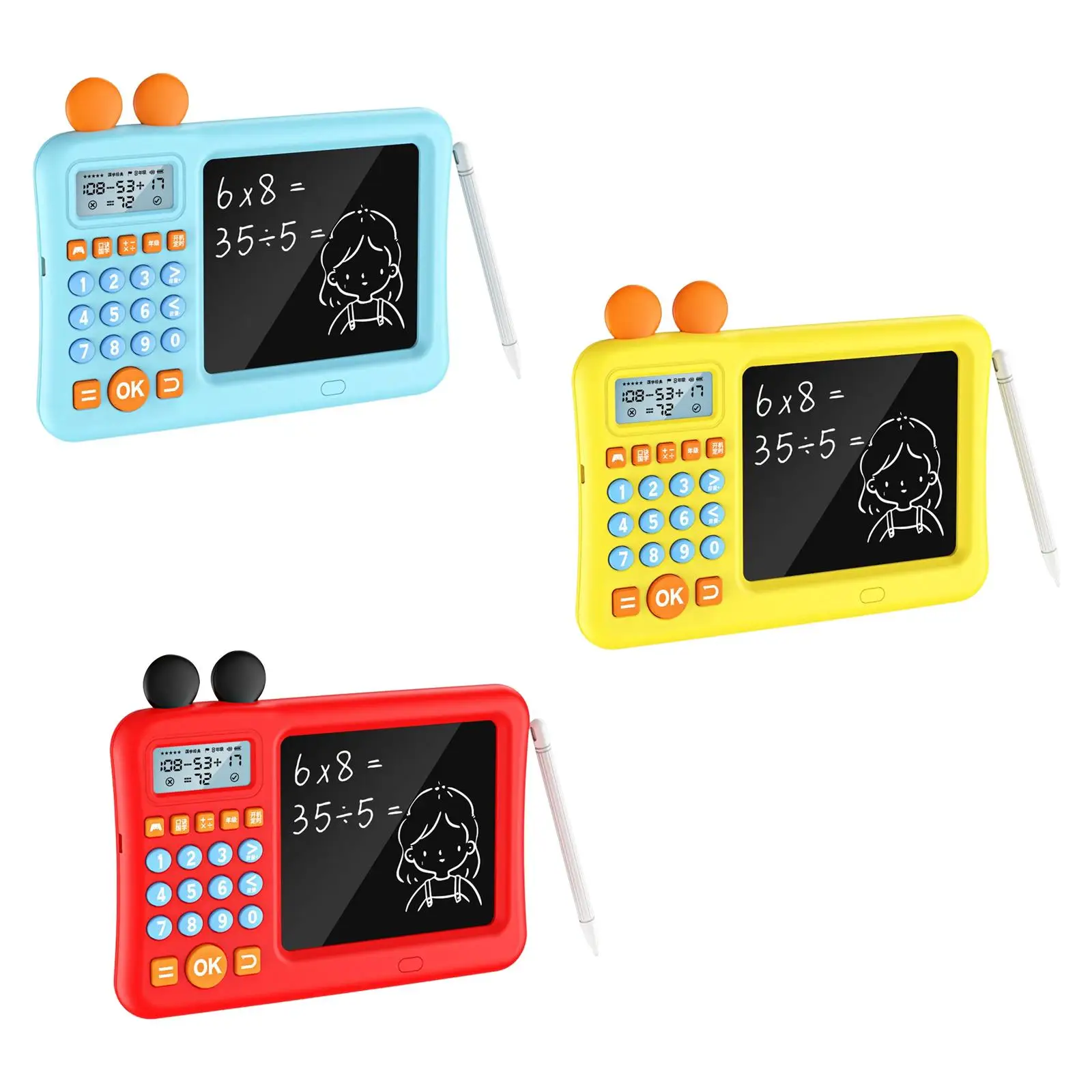 Maths Teaching Calculator Early Math Educational Toy for Students ...