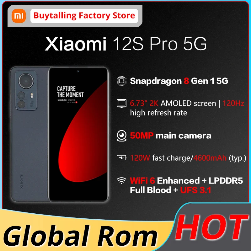 Global-Rom-Xiaomi-12S-Pro-MI-12S-Pro-6-73-2K-AMOLED-Screen-Snapdragon ...