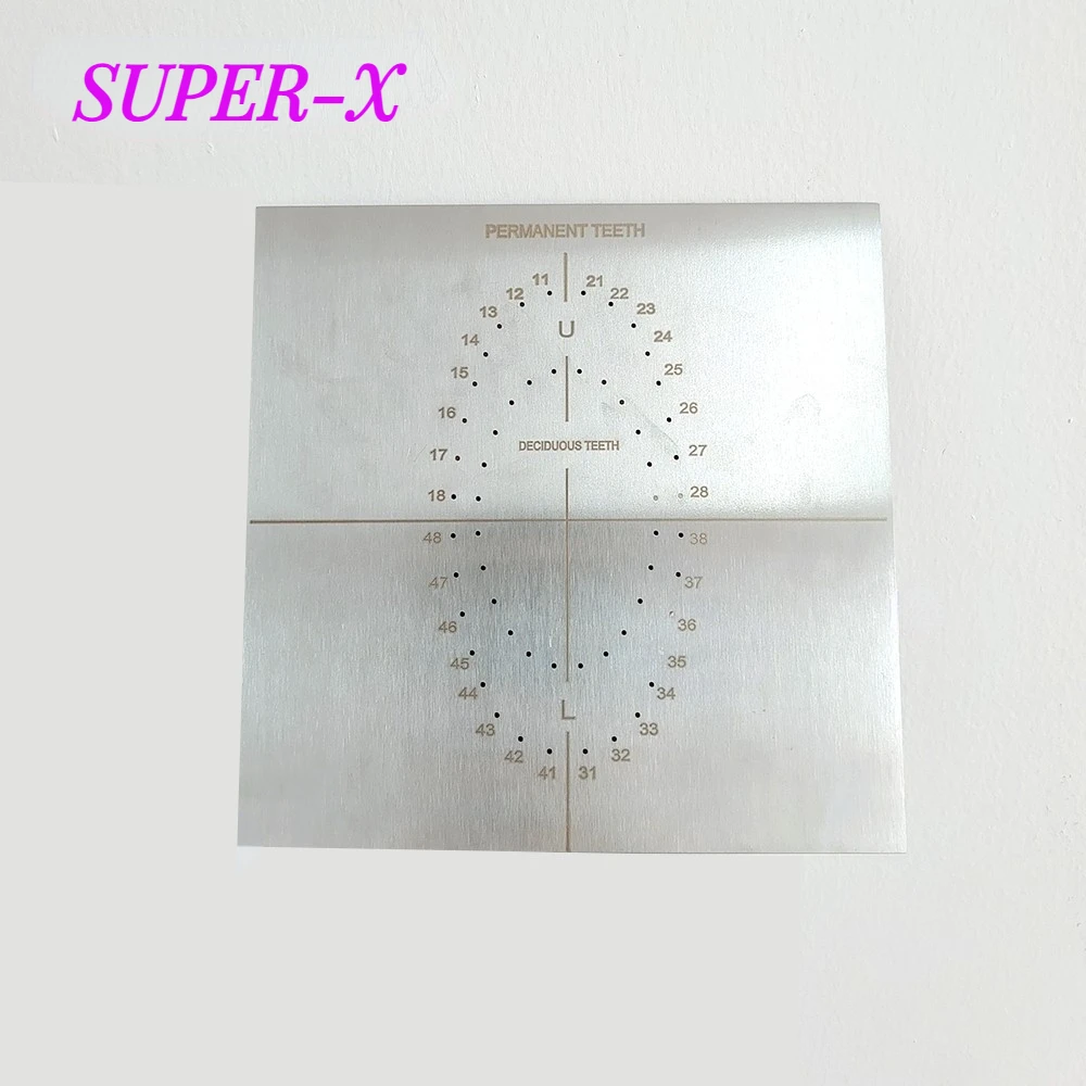 1pcs-Stainless-Steel-Dental-Rubber-Dam-Punch-Template-Endodontic ...