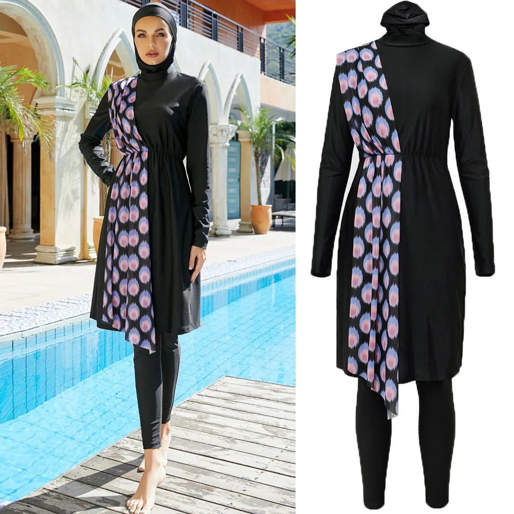 Women-Swimwear-Muslim-Modest-Burkinis-Swimsuits-Full-Cover-Islamic ...