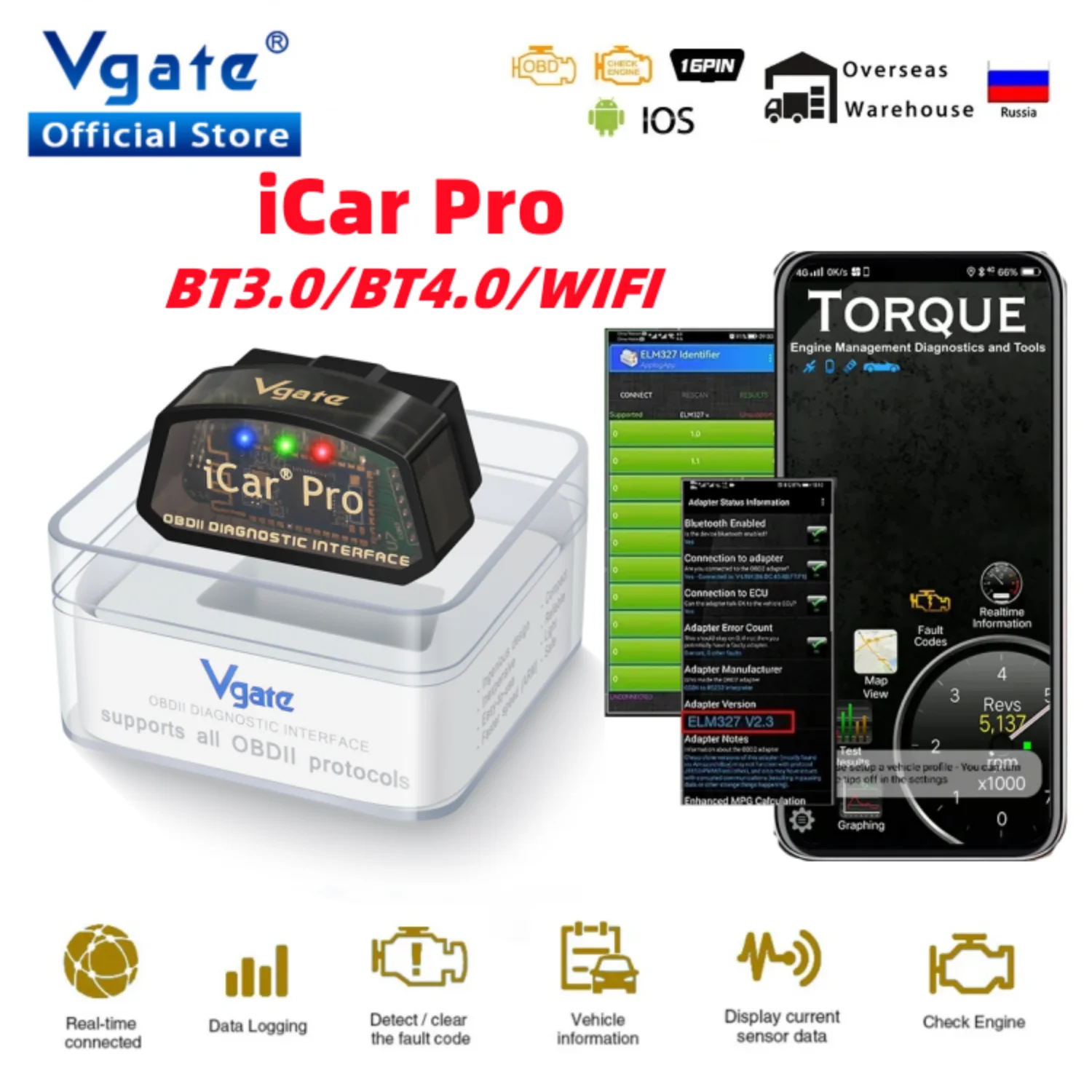 Vgate-iCar-Pro-ELM327-V2-3-OBD-2-OBD2-Car-Auto-Diagnostic-Scanner-WIFI ...