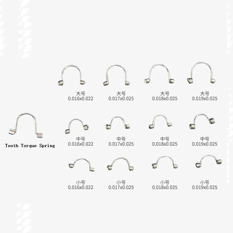 50PCS-Dental-Orthodontic-Anterior-Teeth-Torque-Spring-5Bags-Orthodontic ...