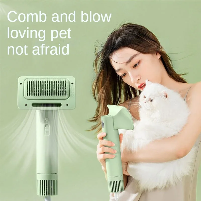Cat-Hair-Dryer-Hair-Comber-Blowing-and-Hair-Combing-Quick-Drying ...