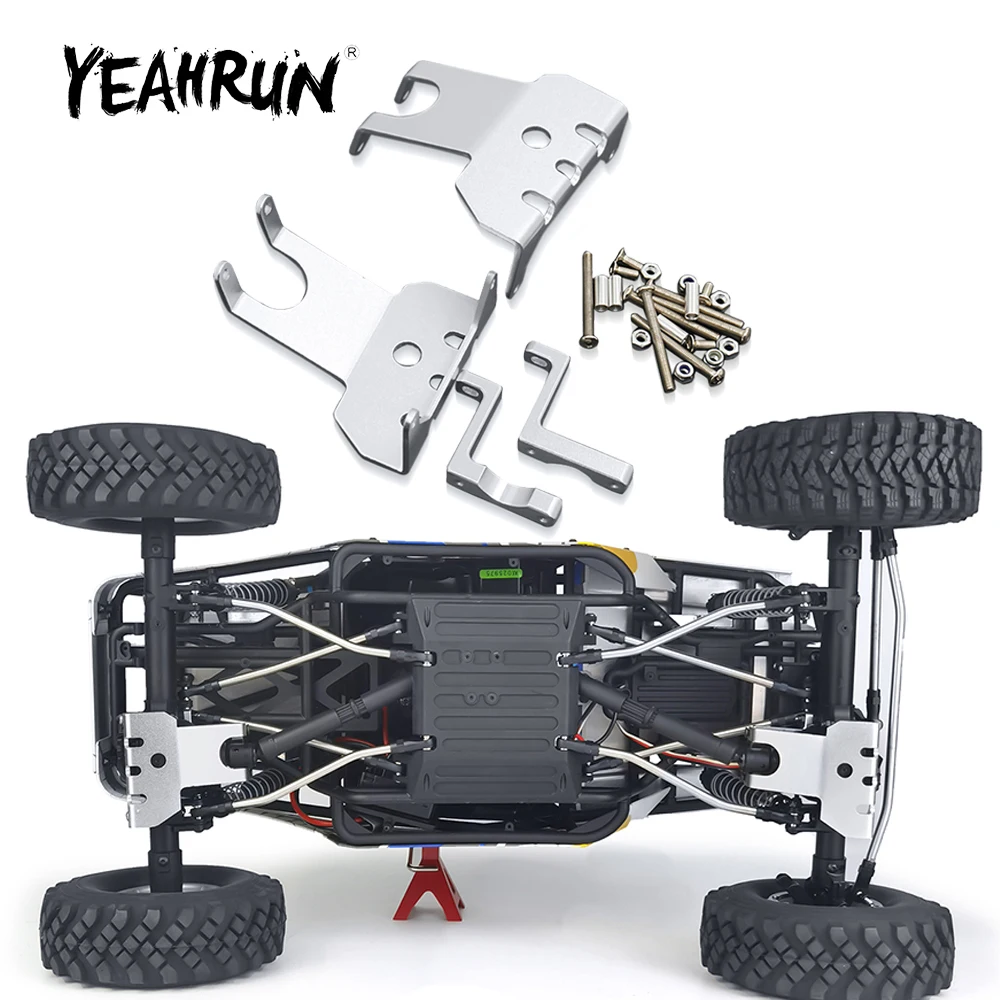AXSPEED Metal Alloy Front Rear Axle Armor Protector Skid Plate for ...