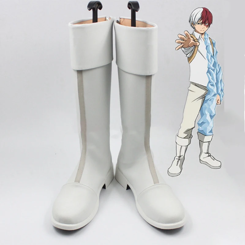 My Hero Academia Shoto Todoroki Cosplay Boots Boku No Hiro Akademia ...