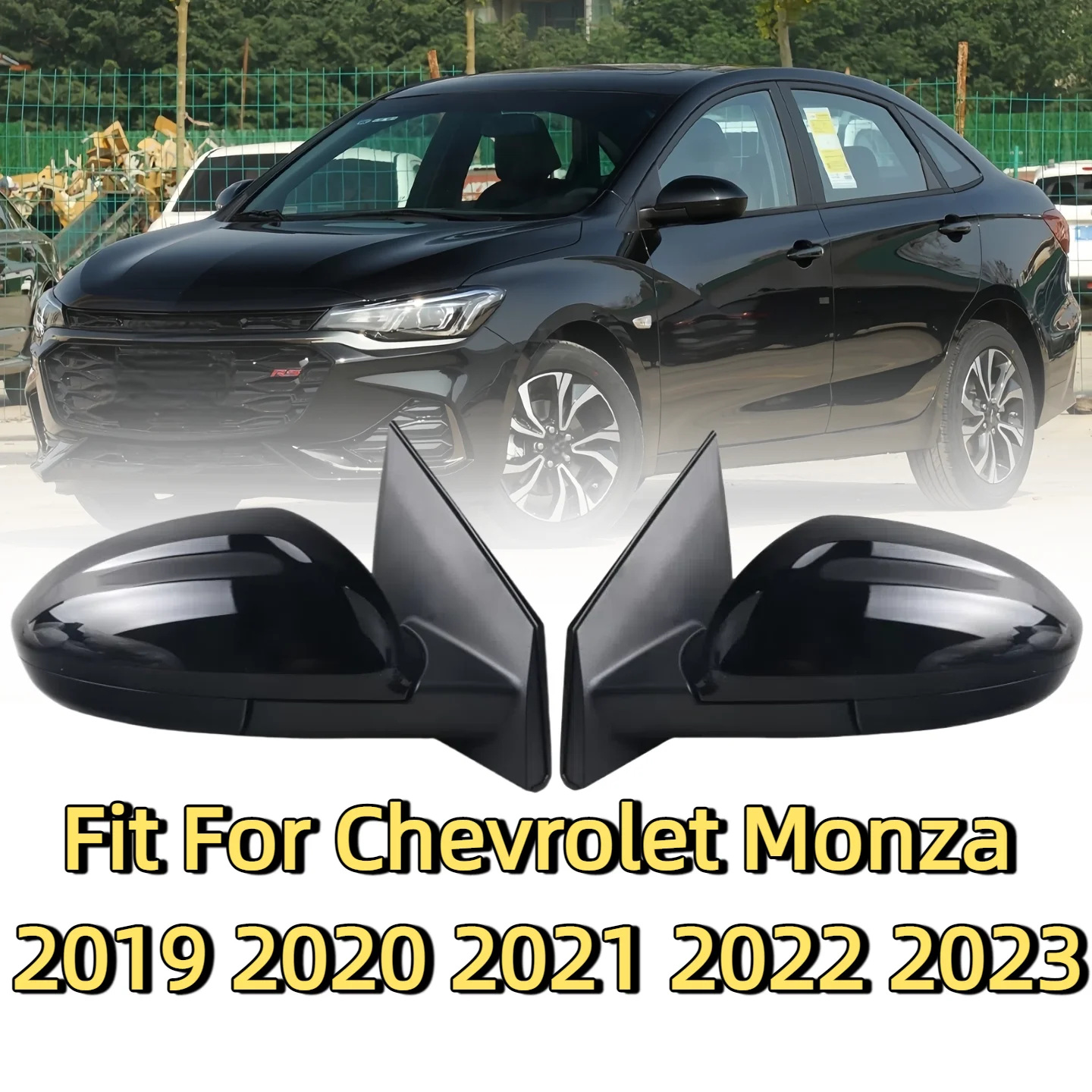 Car Door Wing Side Outer Mirror Assembly Rear View Mirror For Chevrolet ...