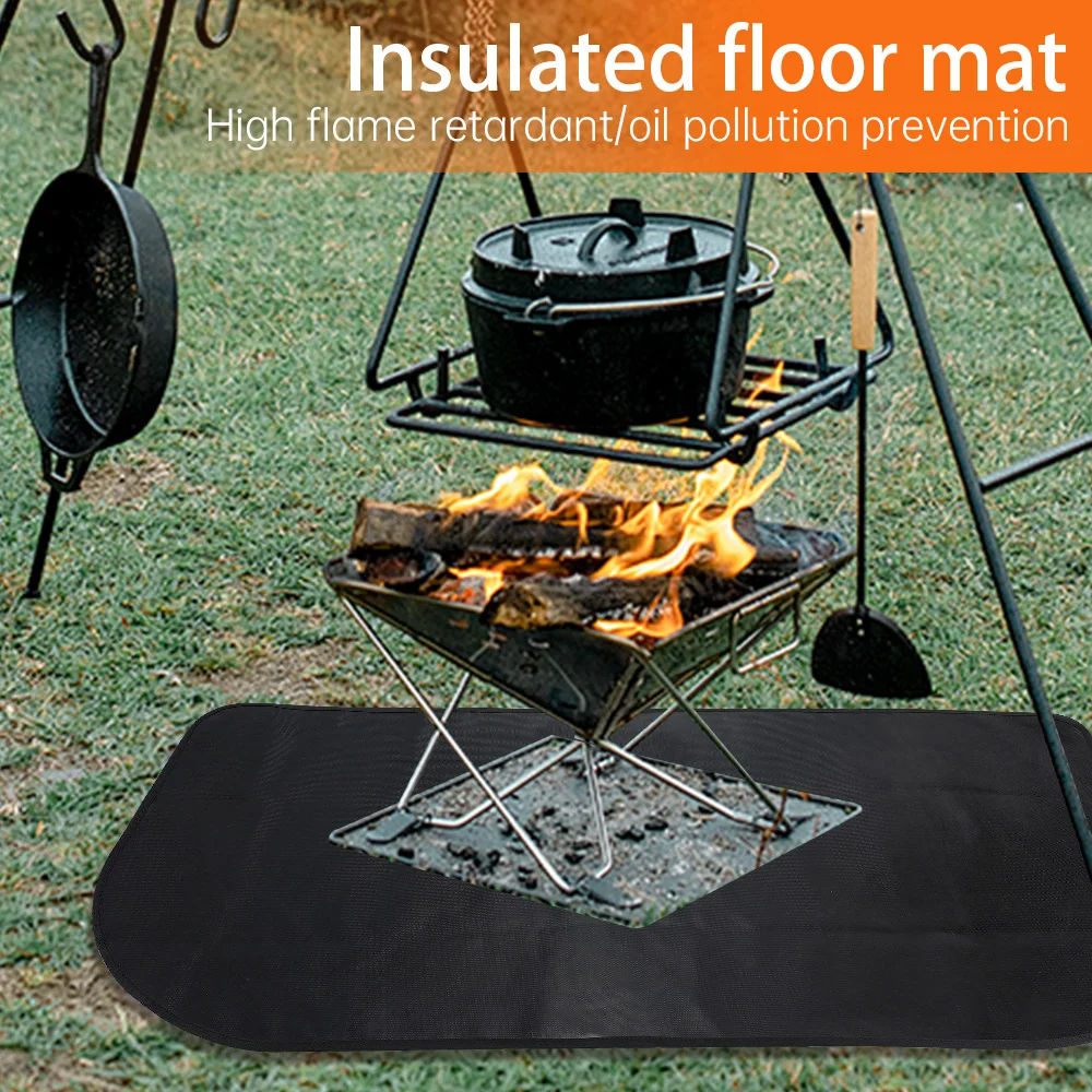 Fireproof-Hearth-Rugs-Protection-Floor-Fireplace-Fire-Resistant-Mat-Non ...