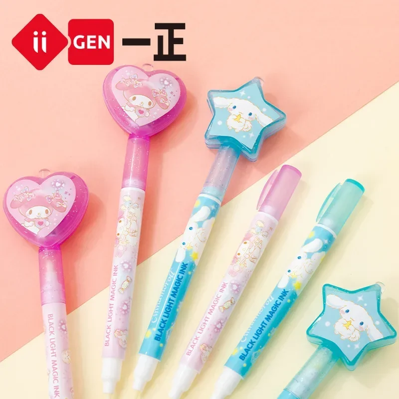 Sanrio Cinnamon Roll Invisible Fluorescent Marker Markers Uv Light Pens ...