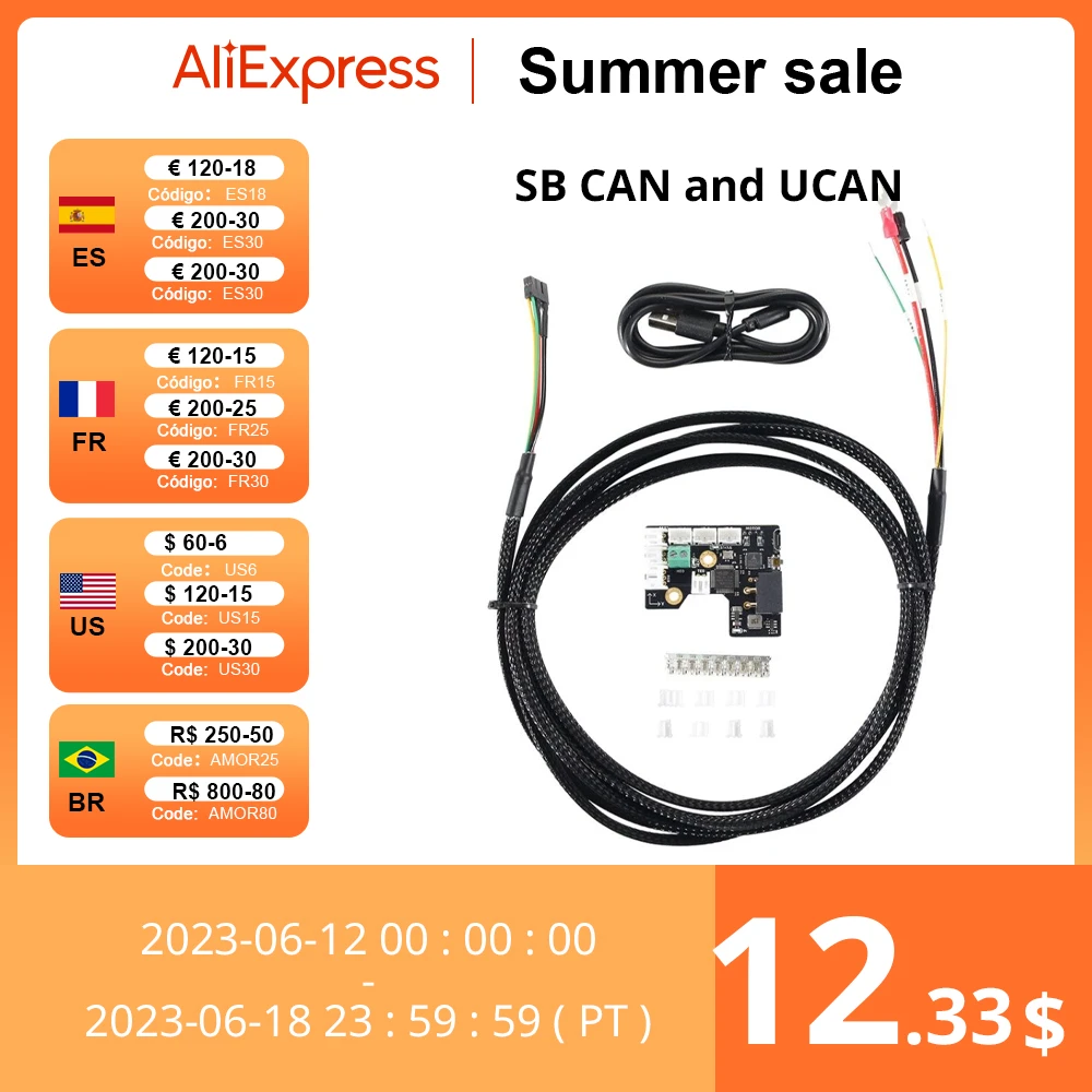 FYSETC SB CAN Tool Board and UCAN Board Support with CAnable ...