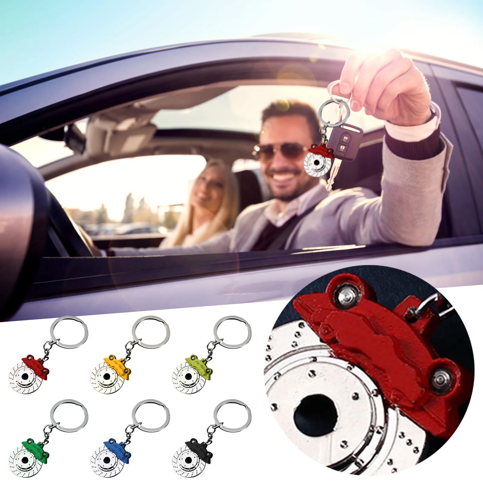 Stainless-Steel-Keychain-Spanish-Key-Waist-Pendant-Zinc-Alloy-Turbo ...