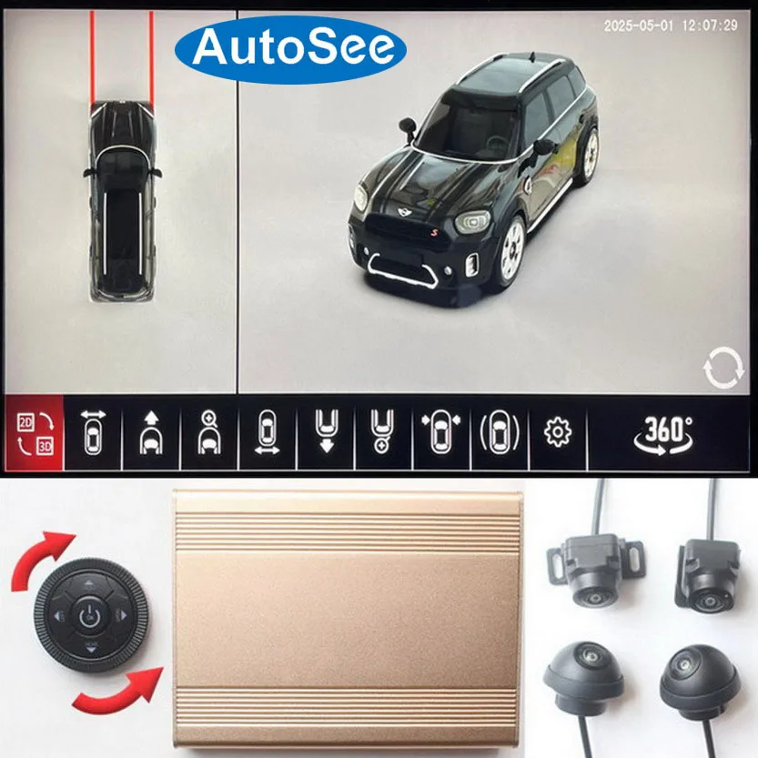 for-BMW-Mini-Cooper-Clubman-Countryman-360-degree-camera-birds-eye-3D ...