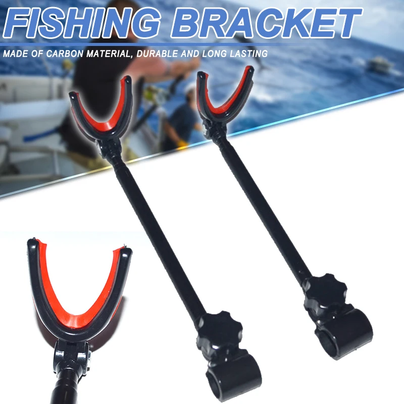 Telescopic Fishing Bracket Rod Holder 3 Sections Bracket Support Stand ...