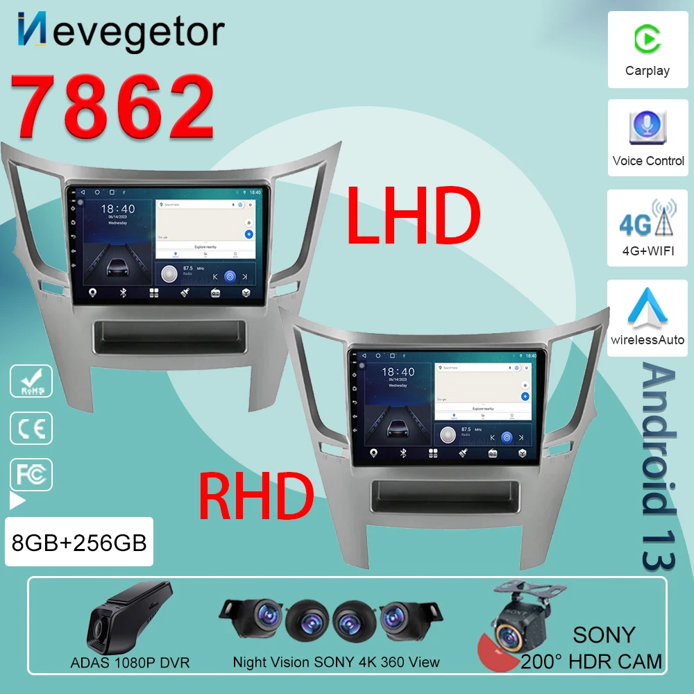 LHD-RHD-Android-13-For-Subaru-Outback-4-BR-Legacy-5-2009-2014-BT-IPS ...