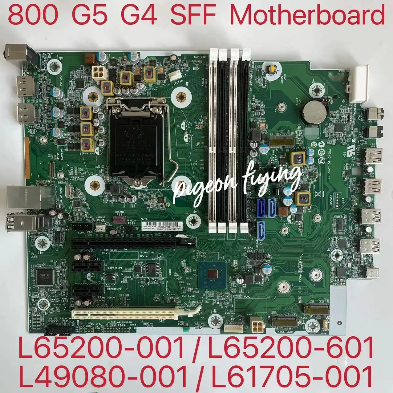 800-G5-Motherboard-Mainboard-For-HP-EliteDesk-800-G5-Desktop-L65200-001 ...