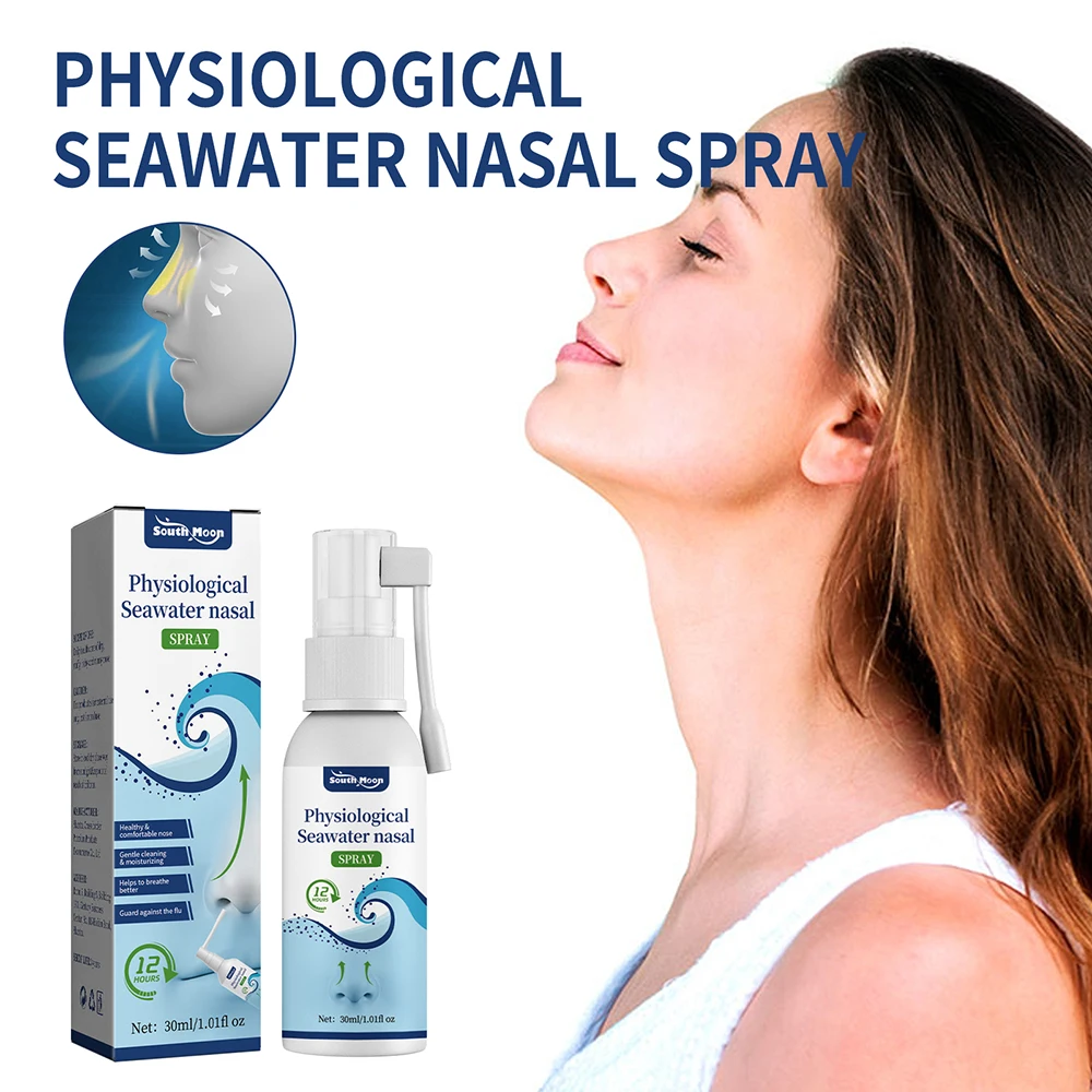 Spray-Nasal-fisiol-gico-de-agua-de-mar-limpieza-suave-congesti-n-Nasal ...