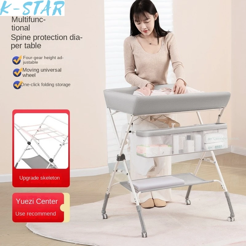 K-star-Multi-Functional-Diaper-Table-Baby-Care-Table-Foldable-Portable ...