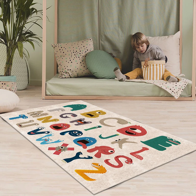 Baby Bedroom Rug Carpets | Baby Room Decor Rugs Carpet | Cartoon ...