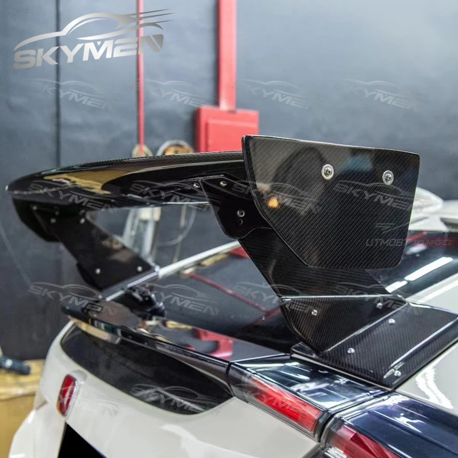 For Civic Typer Fk8 Fk7 Hatchback Varis-styl Carbon Fiber Glass Gt ...