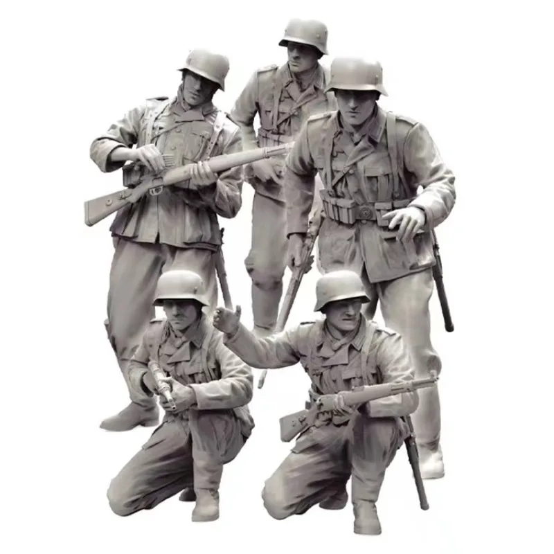 1-35-Scale-Resin-Figure-Plastic-Model-Kit-Military-Hobby-Miniature ...