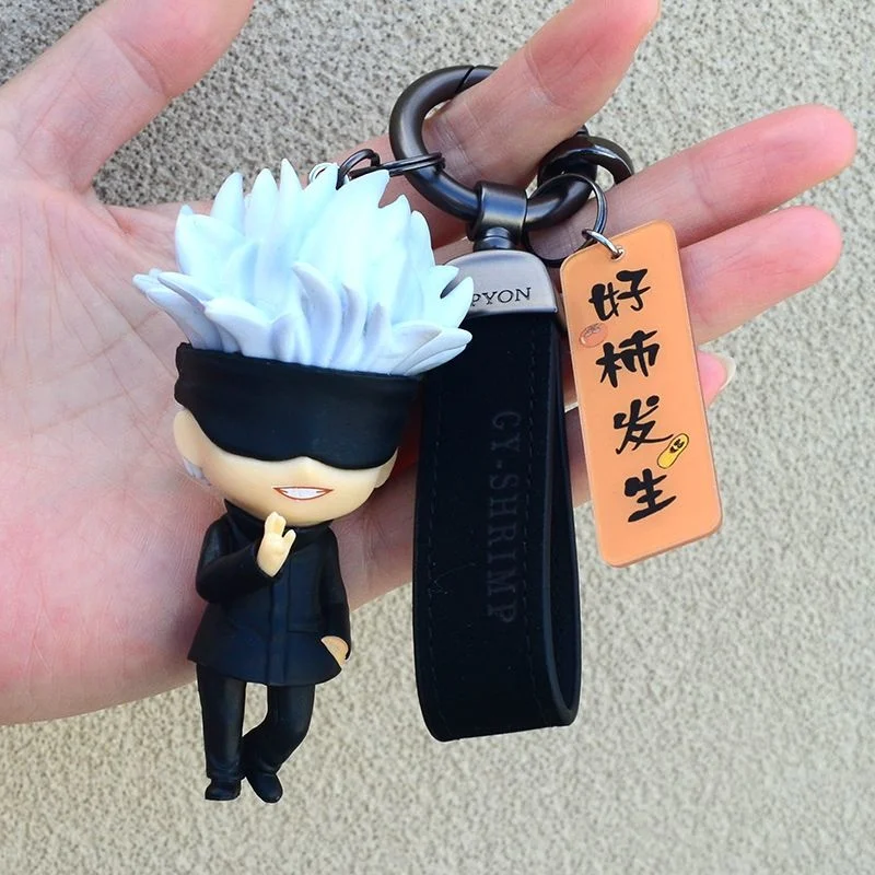 10cm-Jujutsu-Kaisen-Keychain-Toy-Anime-Figure-Gojo-Satoru-PVC-Pendant ...