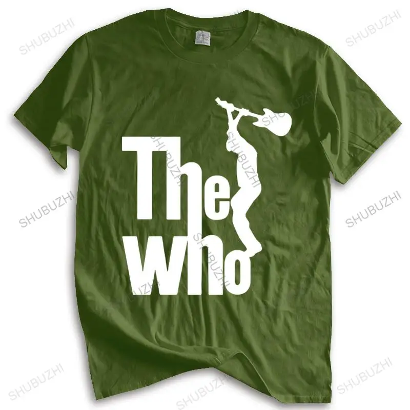 Fashion brand t shirt mens loose The Who Mens T Shirt Retro Mod Music ...